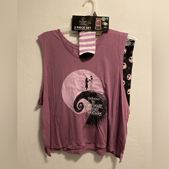 Disney | Intimates & Sleepwear | Disneys The Nightmare Before Christmas ...